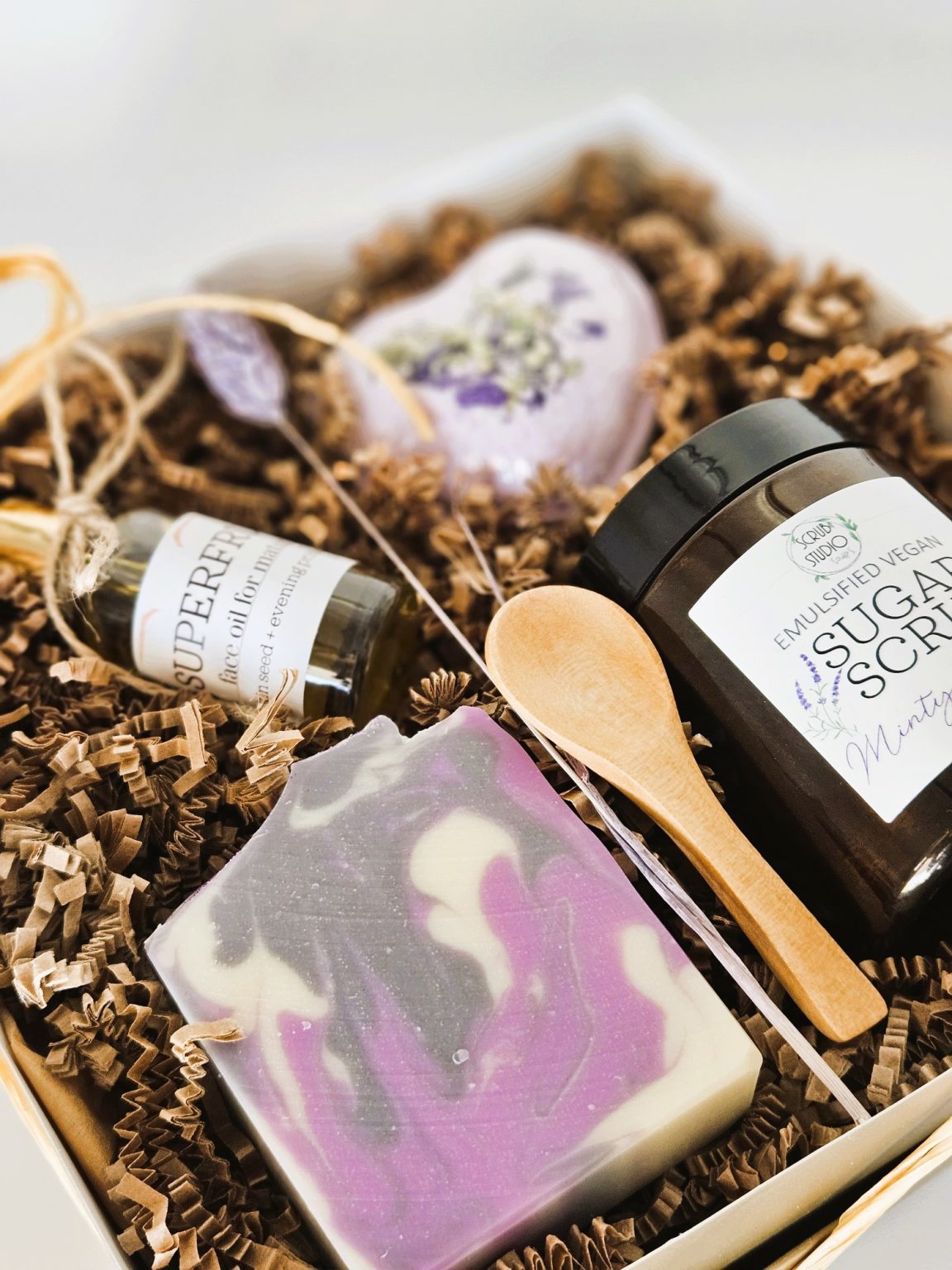 Lavender Lux | Spa Gift Set – Scrub Studio Soaps | Handmade Vegan Soaps ...