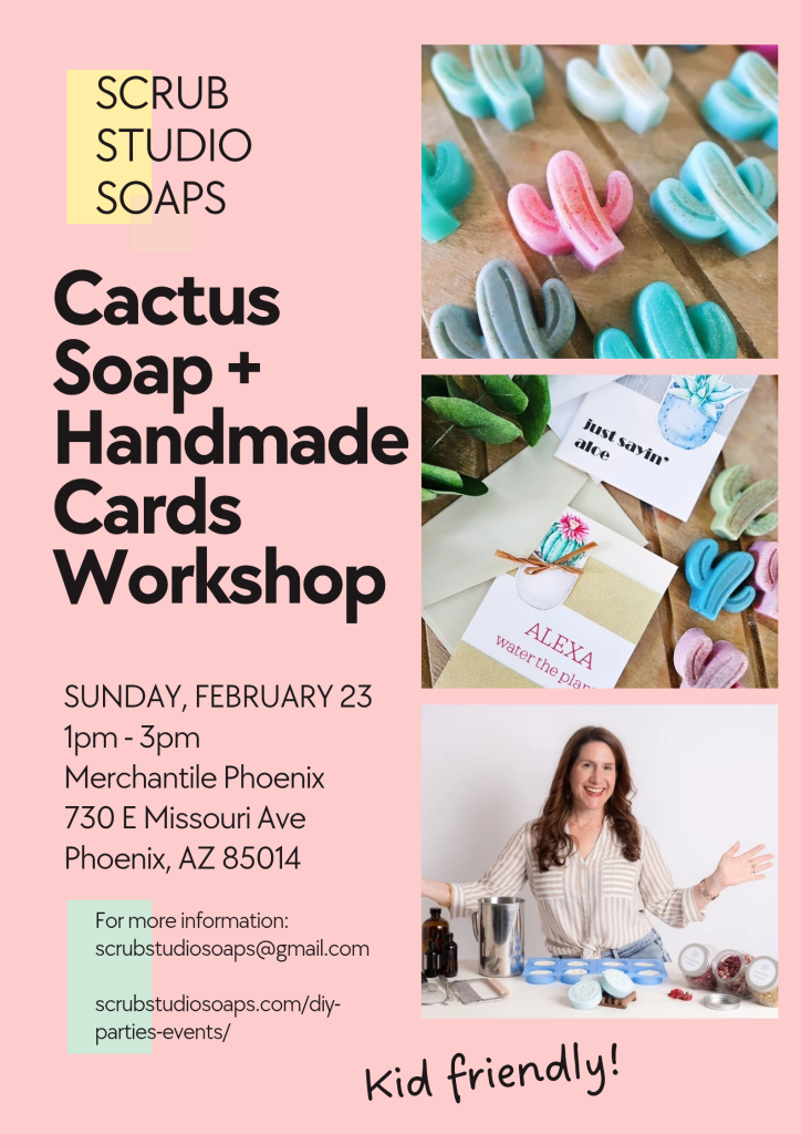 Attend DIY Workshops | Classes – Scrub Studio Soaps | Handmade Vegan Soaps + Skincare